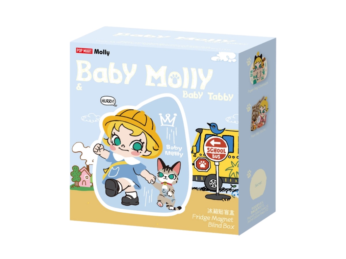 (เช็คการ์ด) Pop Mart Together To The Kindergaren (Baby Molly & Baby ...