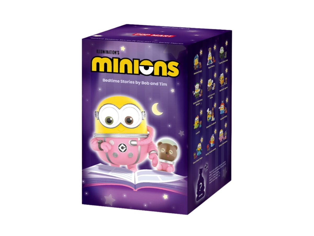 Pop Mart Minions Bedtime Stories By Bob And Tim Series Figures Single Box
