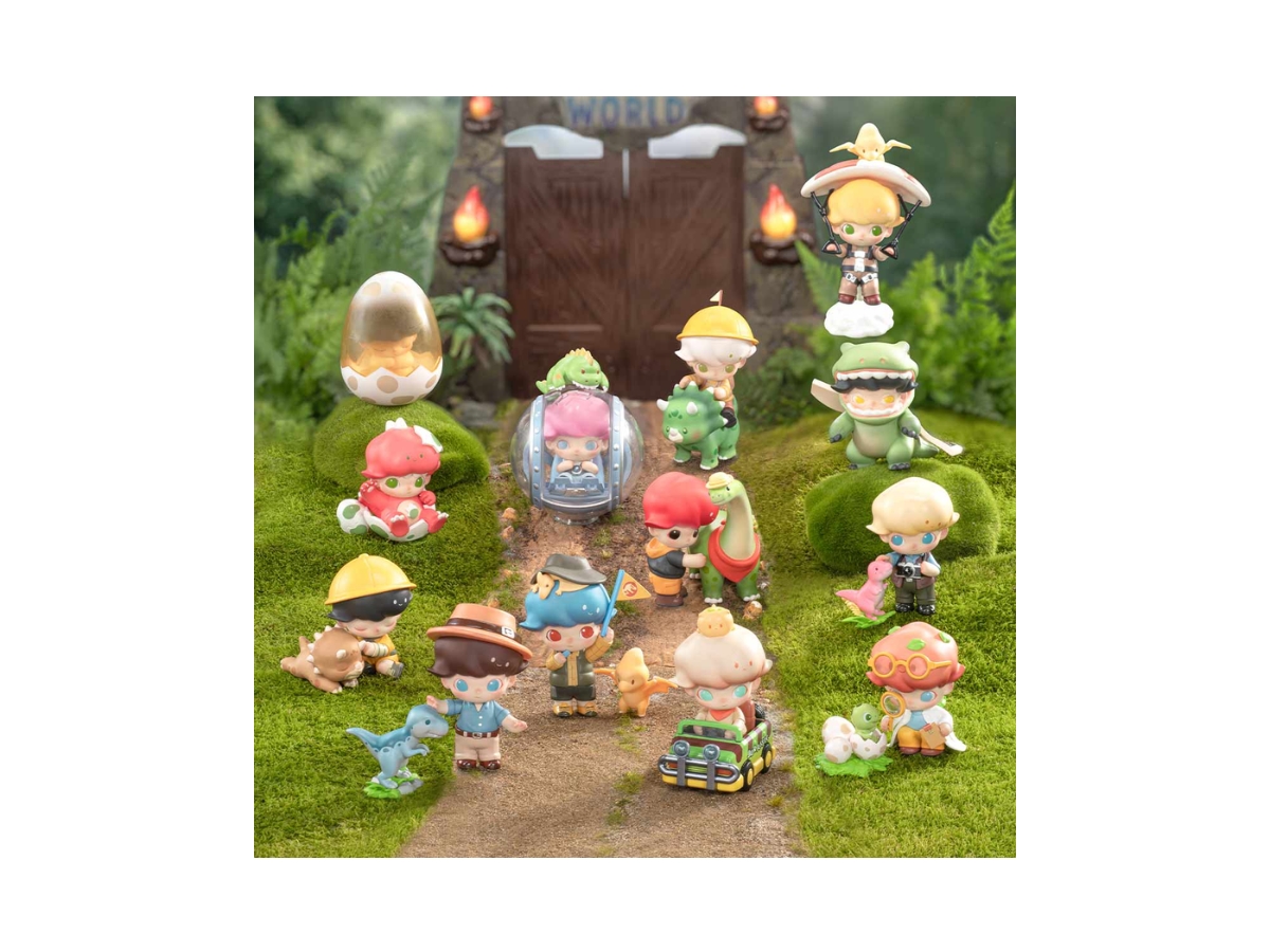 (เช็คการ์ด) Pop Mart The Birth Of A Baby Dinosaur (Dimoo Jurassic World ...