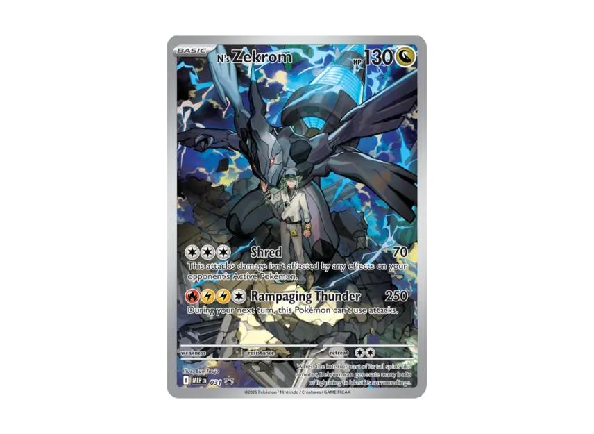 SASOM | ของสะสม Pokemon N's Zekrom P [MEP EN 031][EN](Mega Evolution ...