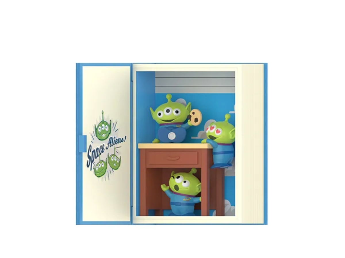 (เช็คการ์ด) Pop Mart Aliens Eat Cookies (Toy Story: Andy's Room Series ...