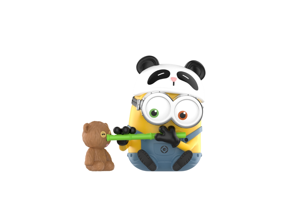 Pop Mart Bamboo Flute- Bob (Minions Travelogues Of China Series Figures)