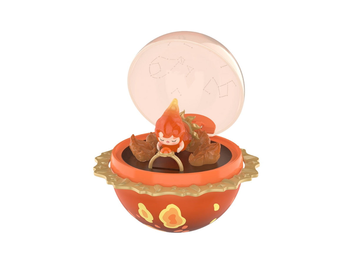 (เช็คการ์ด) Pop Mart Blazing Heart PUCKY Romantic Ring Box Series 3 ...