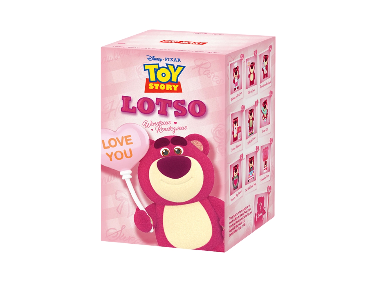 (เช็คการ์ด) Pop Mart Bottled Lotso (Disney/Pixar Lotso Wondrous ...
