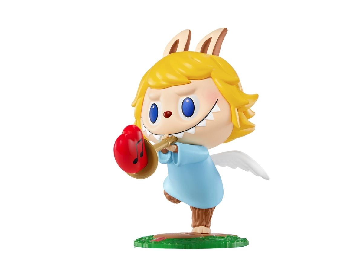 (เช็คการ์ด) Pop Mart Christmas Angel (The monsters Let's Christmas Series)