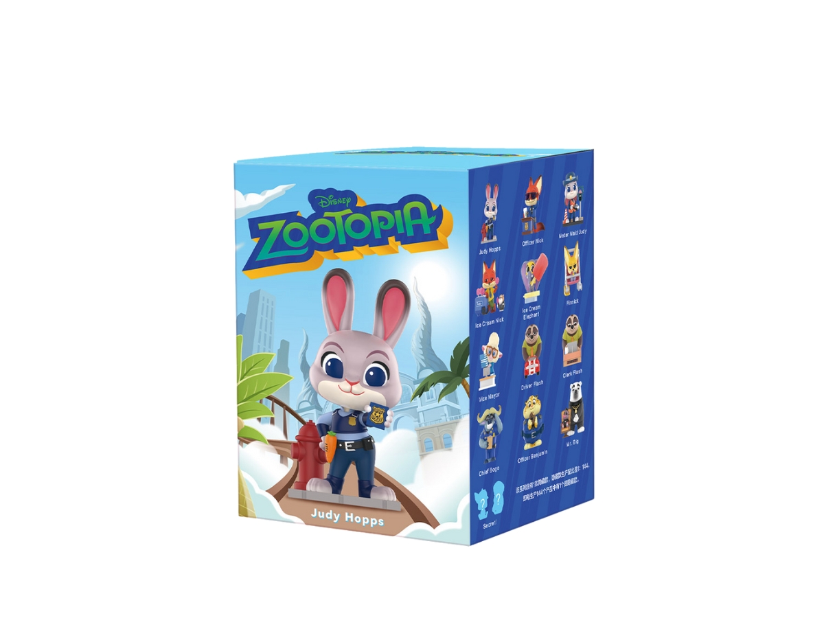 (เช็คการ์ด) Pop Mart Clerk Flash (Disney Zootopia Series Figures)