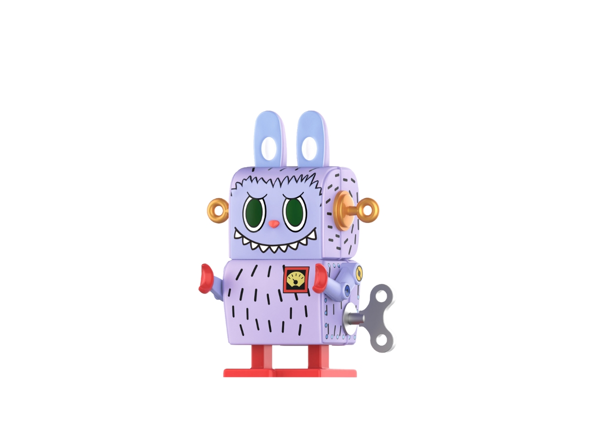 (เช็คการ์ด) Pop Mart Clockwork Walking Robot (The Monsters Toys Series ...