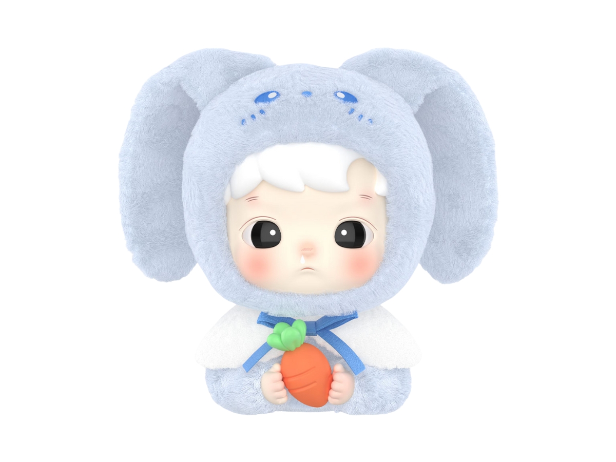 (เช็คการ์ด) Pop Mart Comfy Bunny (HACIPUPU Snuggle With You Series Figures)
