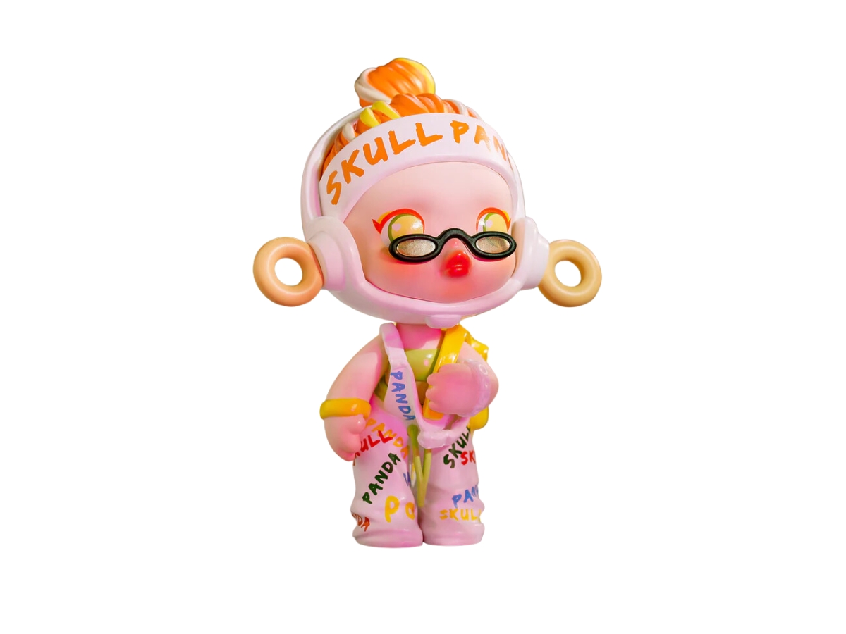 (เช็คการ์ด) Pop Mart Dancer (SKULLPANDA Hypepanda Series Blind Box)