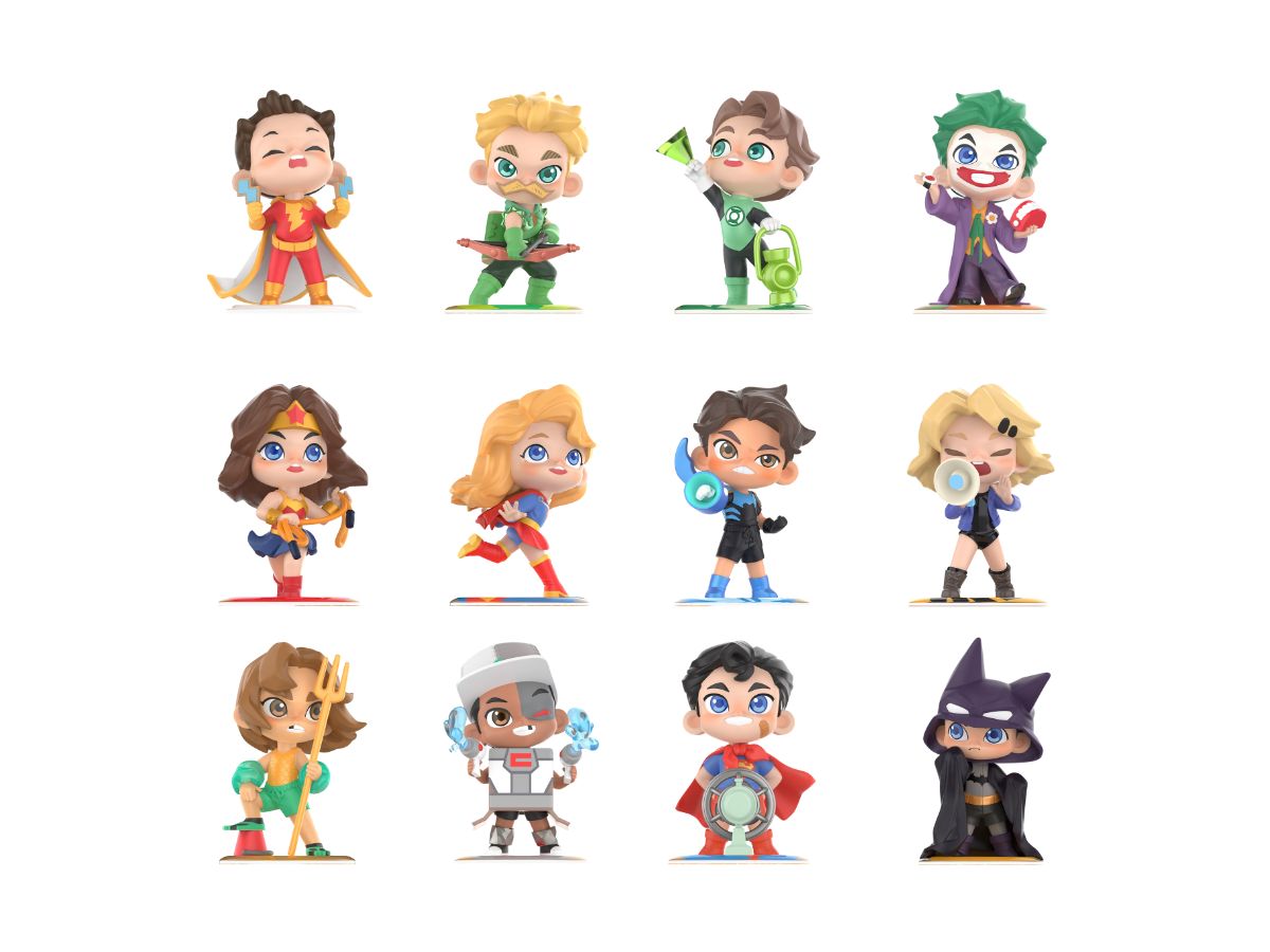 Pop Mart DC Justice League Childhood Series Figures Single Box