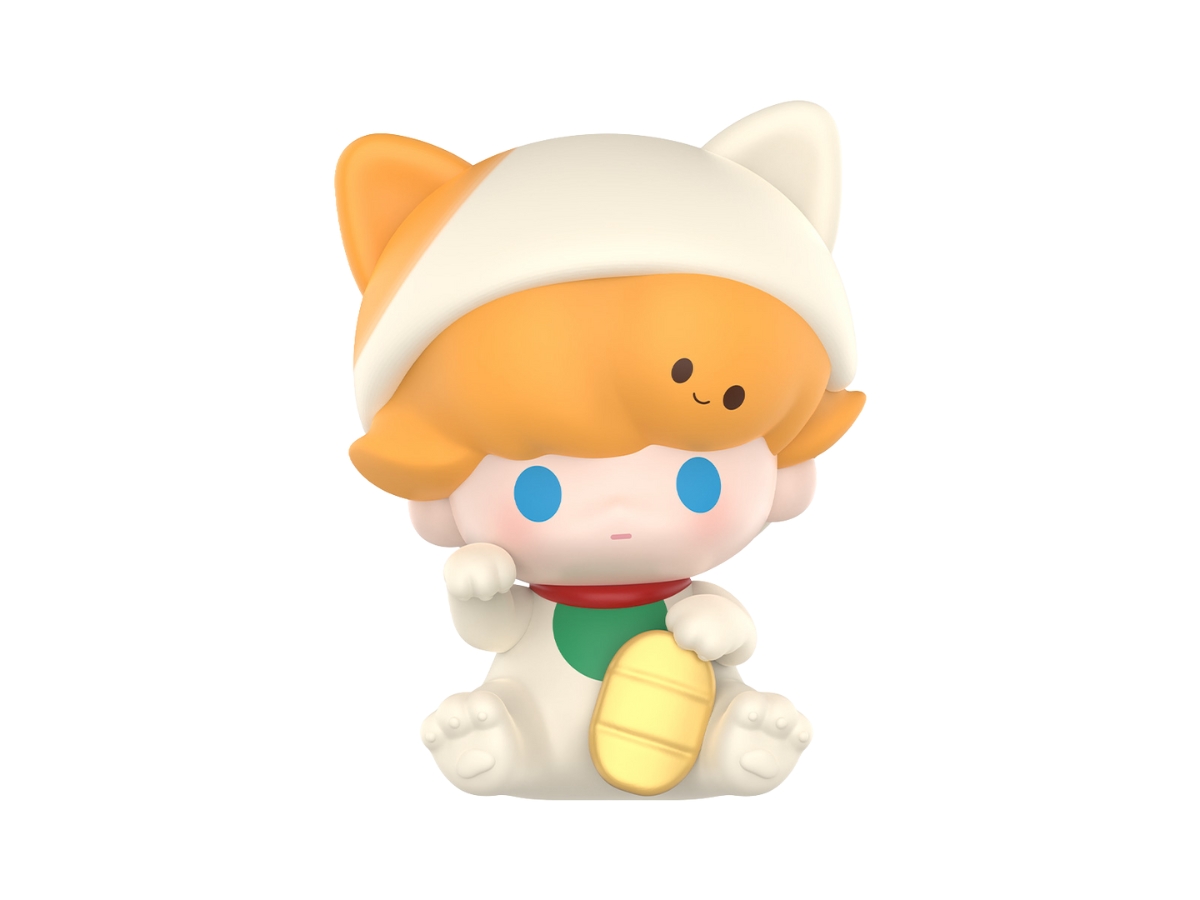 (เช็คการ์ด) Pop Mart DIMOO Comfy Life (POP BEAN Lucky Cat Series)