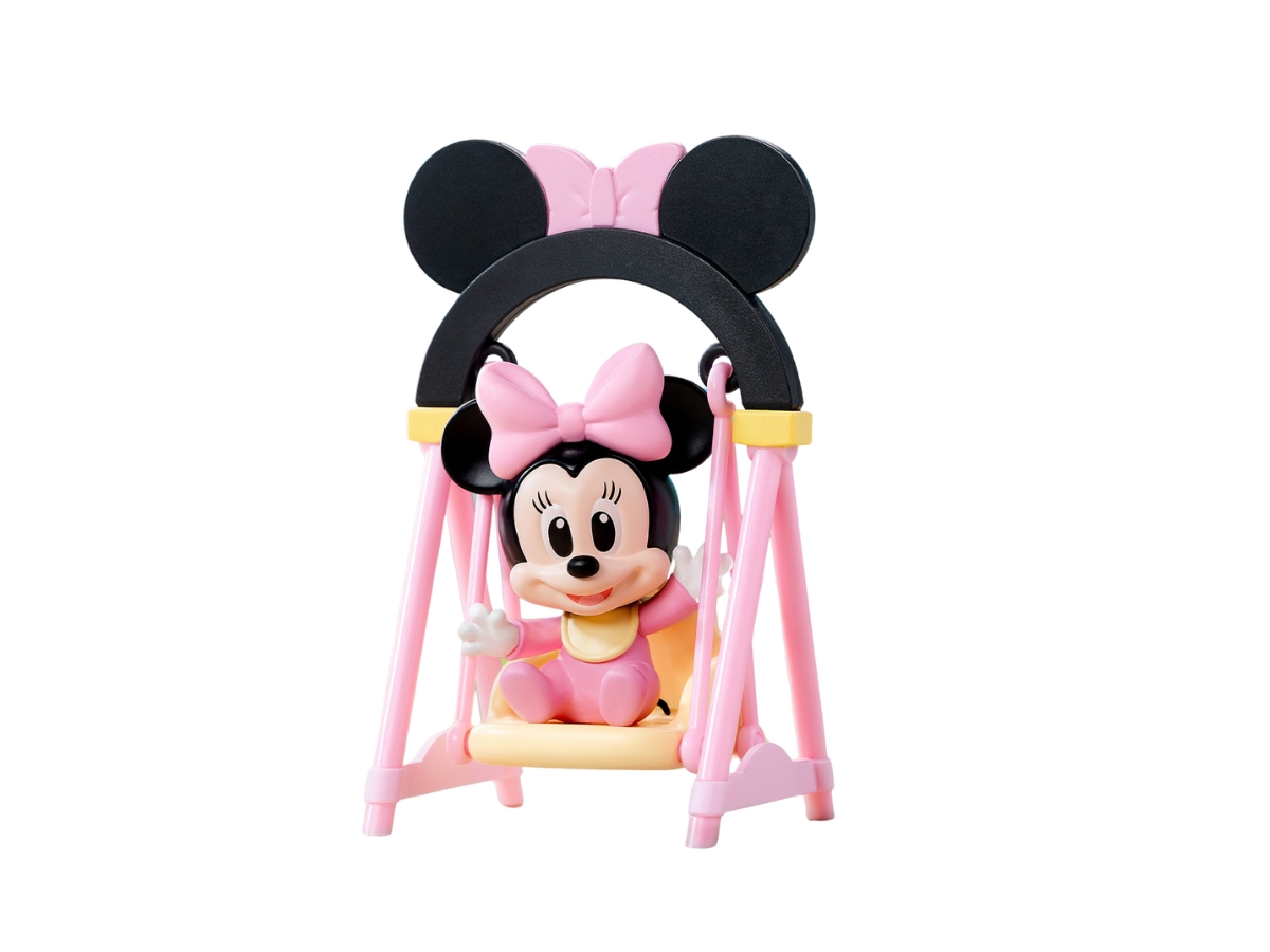 (เช็คการ์ด) Pop Mart Disney Minnie Swing Series Figures