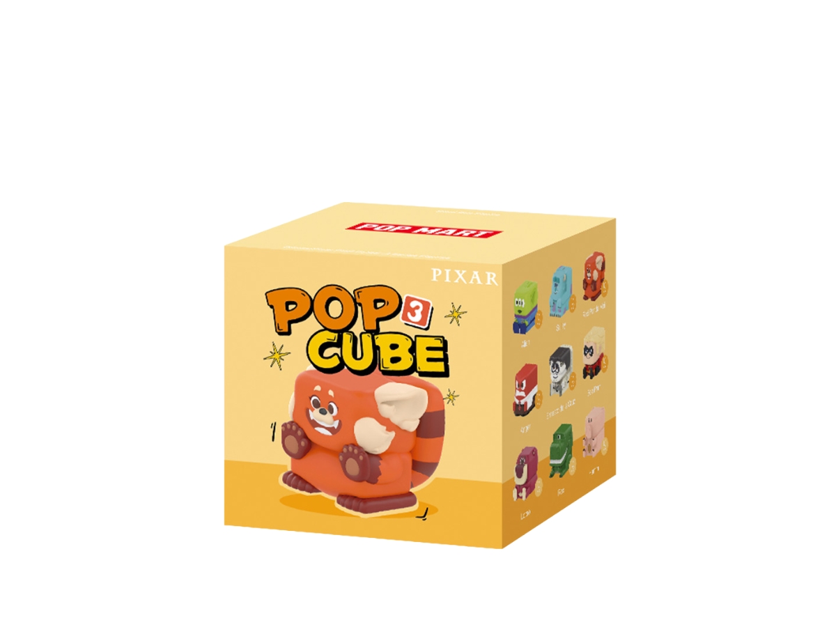 Pop Mart Disney/Pixar Pop Cube-3 Series Figures Single Box