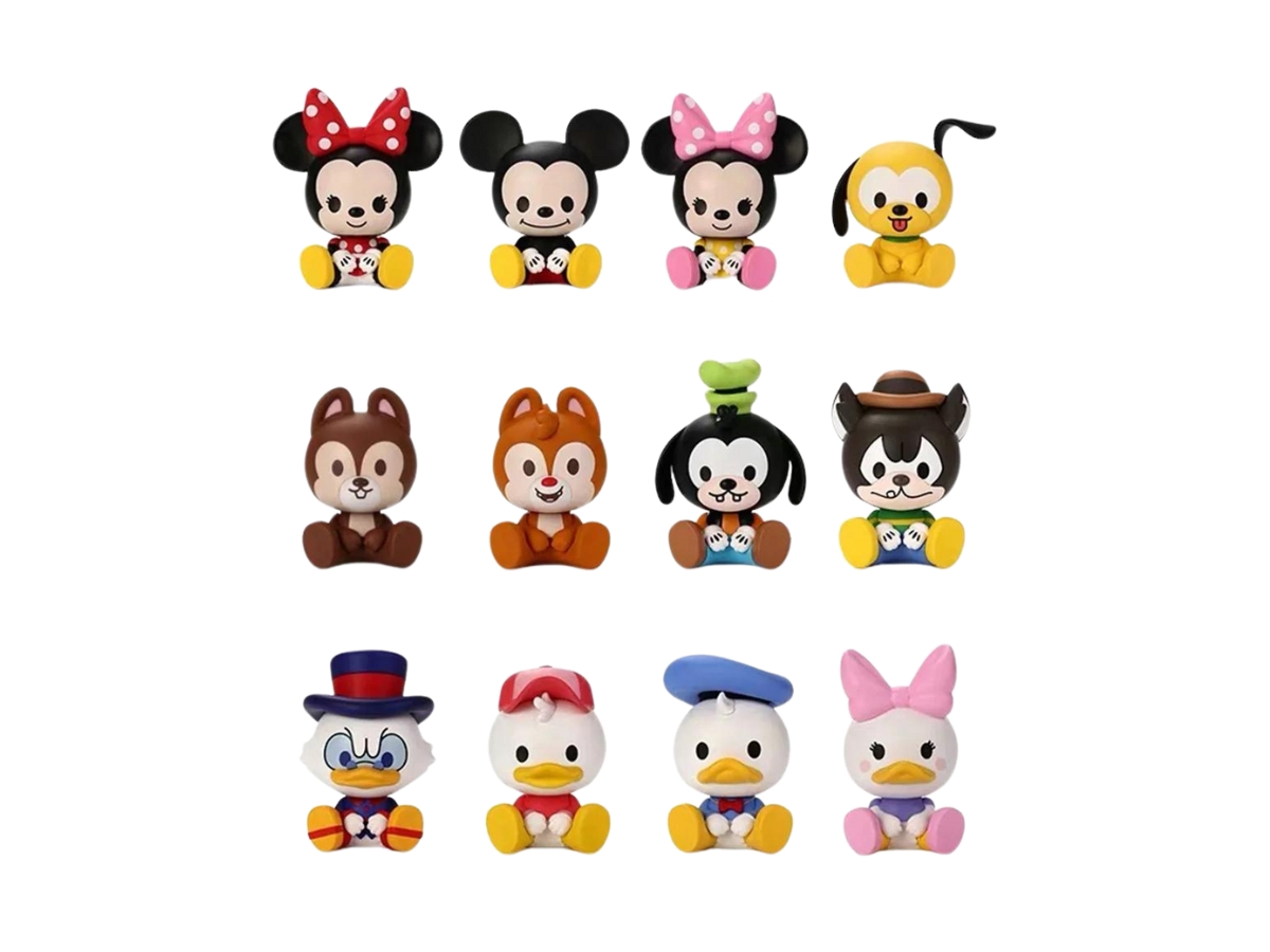 Pop Mart Disney Sitting Series 1 Mickey Family Series Whole Set