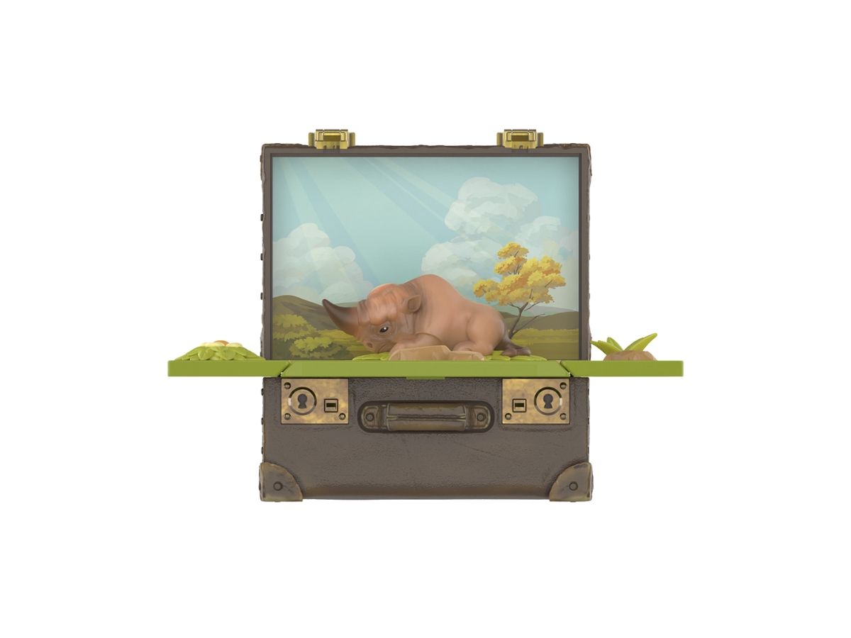 (เช็คการ์ด) Pop Mart Erumpent (Fantastic Beasts Series Figures)