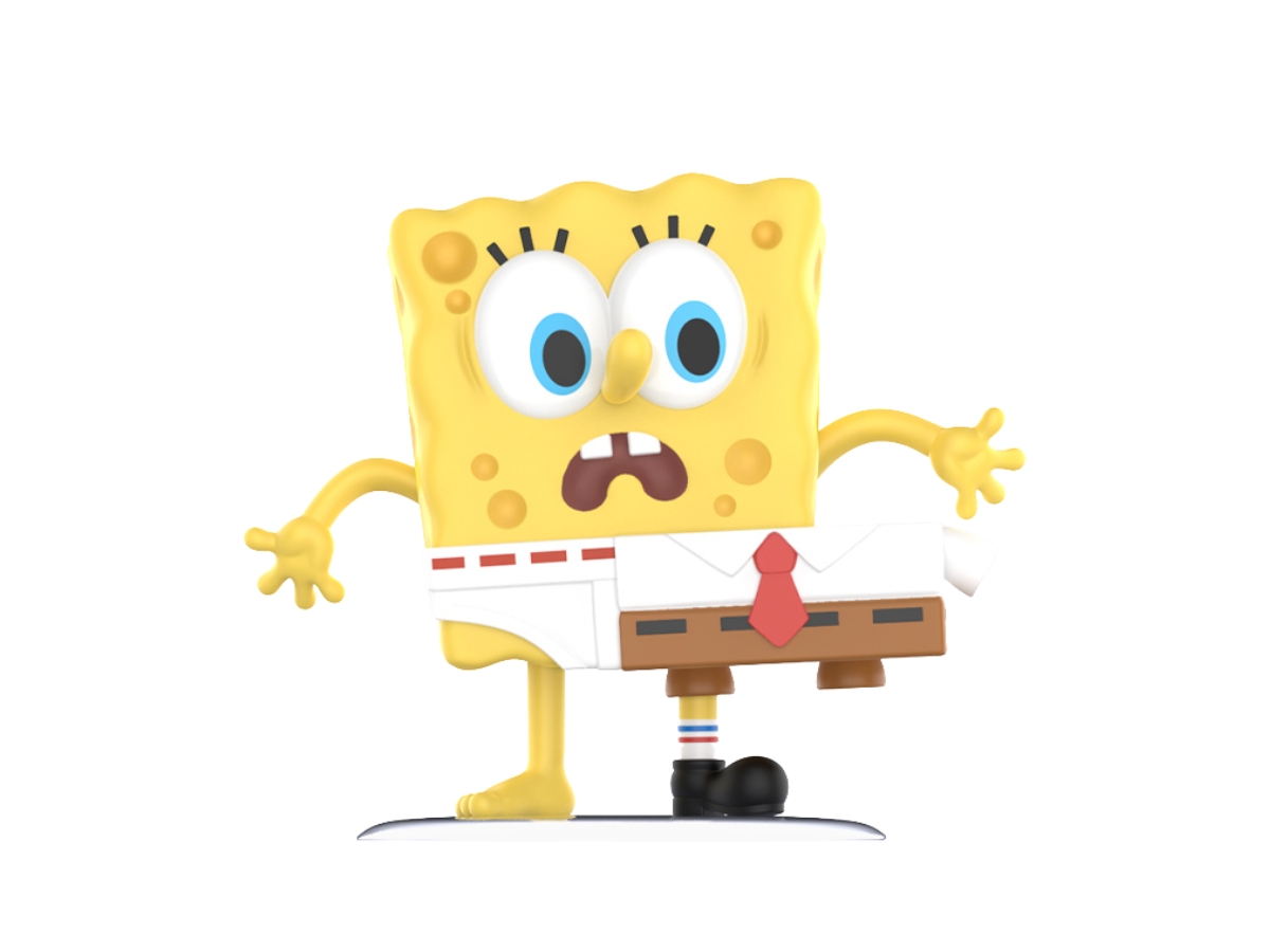 (เช็คการ์ด) Pop Mart Fit (SpongeBob SquarePants Daily Quirks Series ...