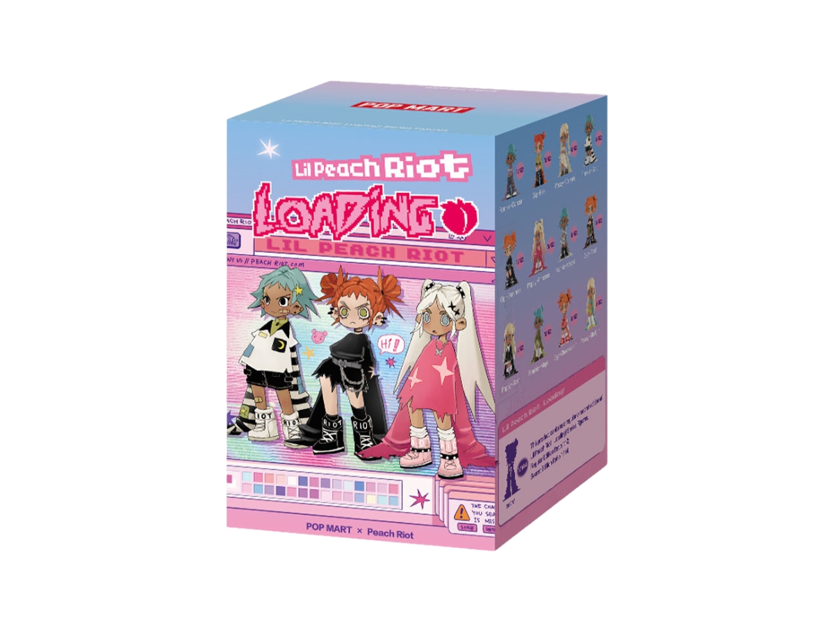 (เช็คการ์ด) Pop Mart Gigi Fire (Lil Peach Riot：Loading! Series Figures)