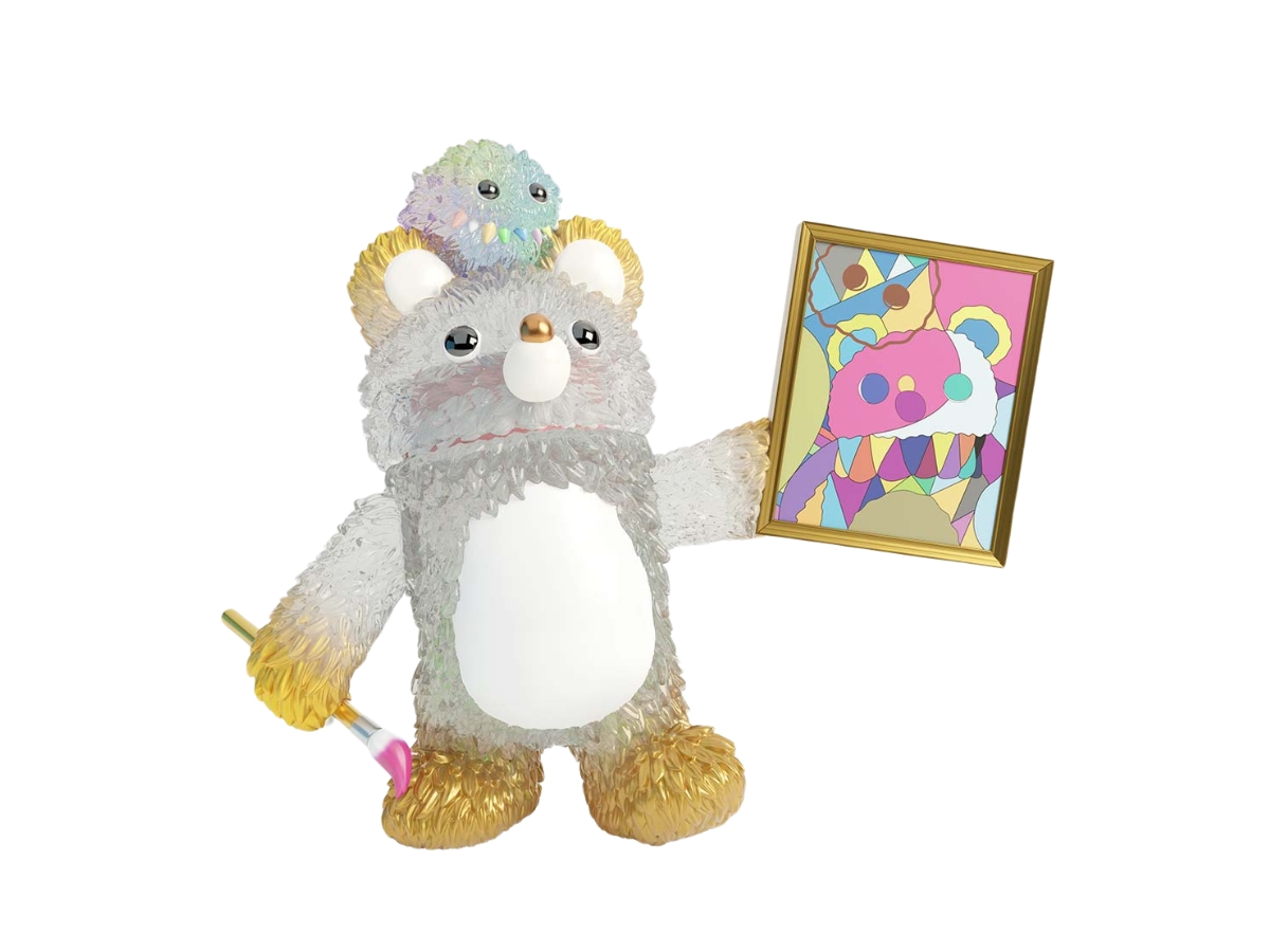 (เช็คการ์ด) Pop Mart Painter INSTINCTOY Muckey Play Time Series