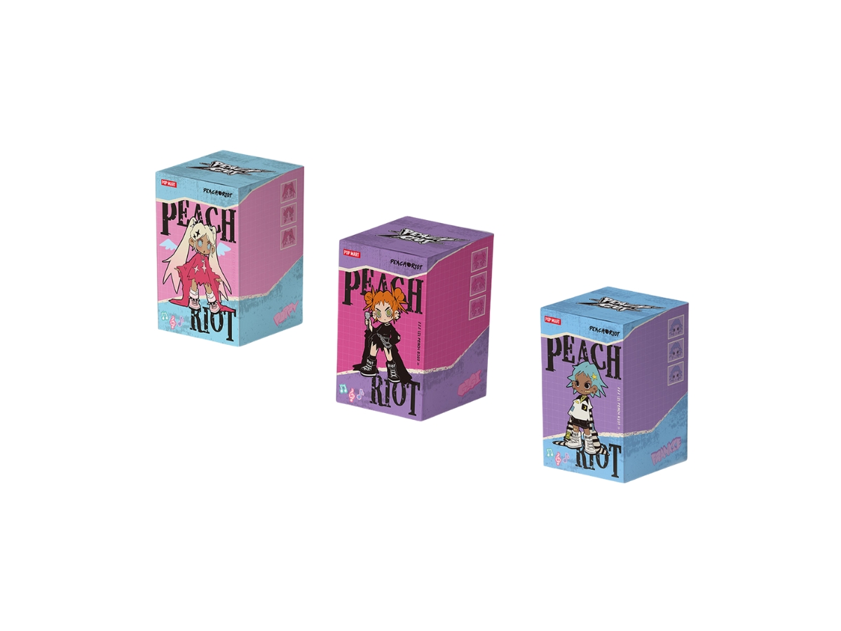 Pop Mart Lil Peach Riot:Loading! Series-Keychian Gigi