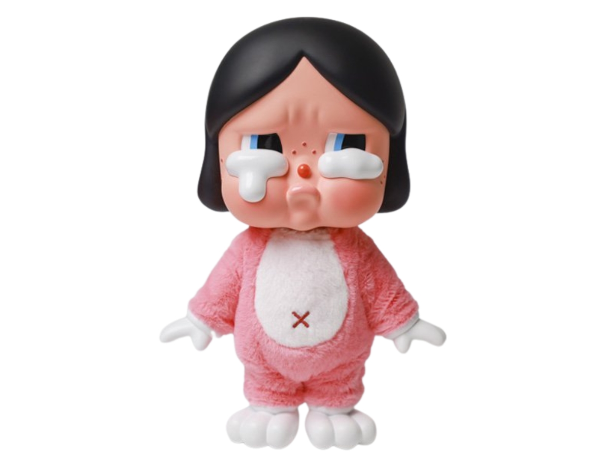 (เช็คการ์ด) Pop Mart Mega Collection Crybaby Oh My Overlong Ears 400%