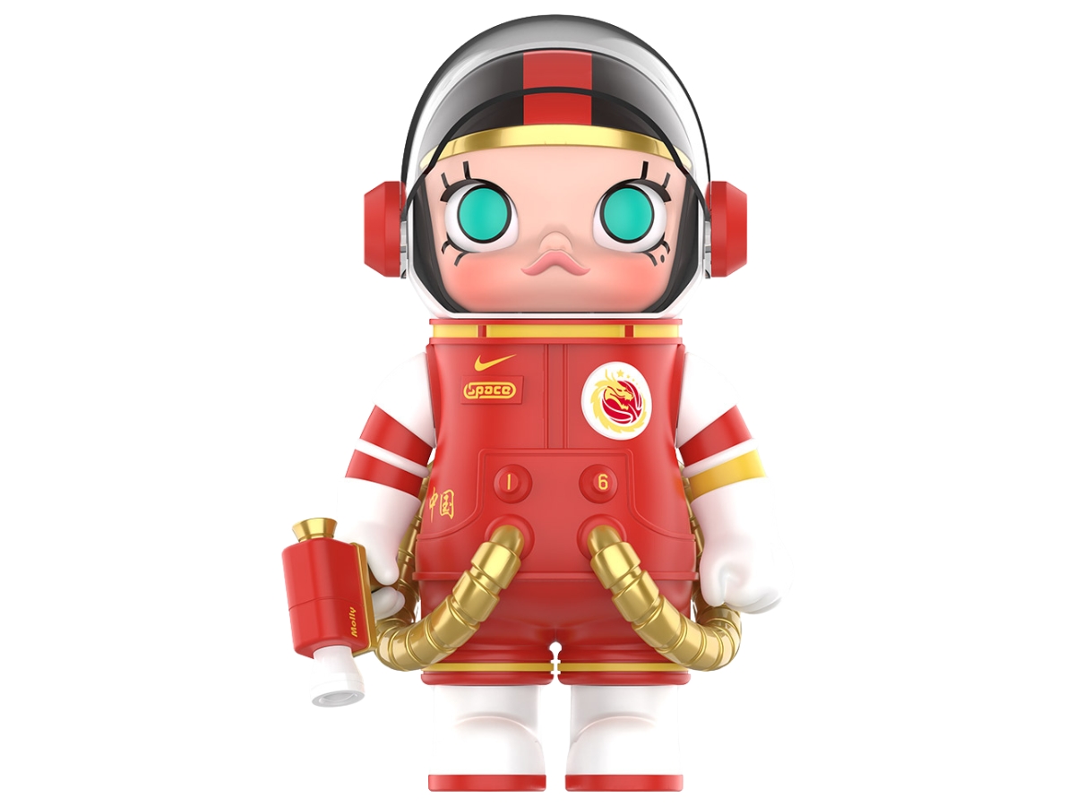 (เช็คการ์ด) Pop Mart Mega Space Molly China Women's National Basketball ...