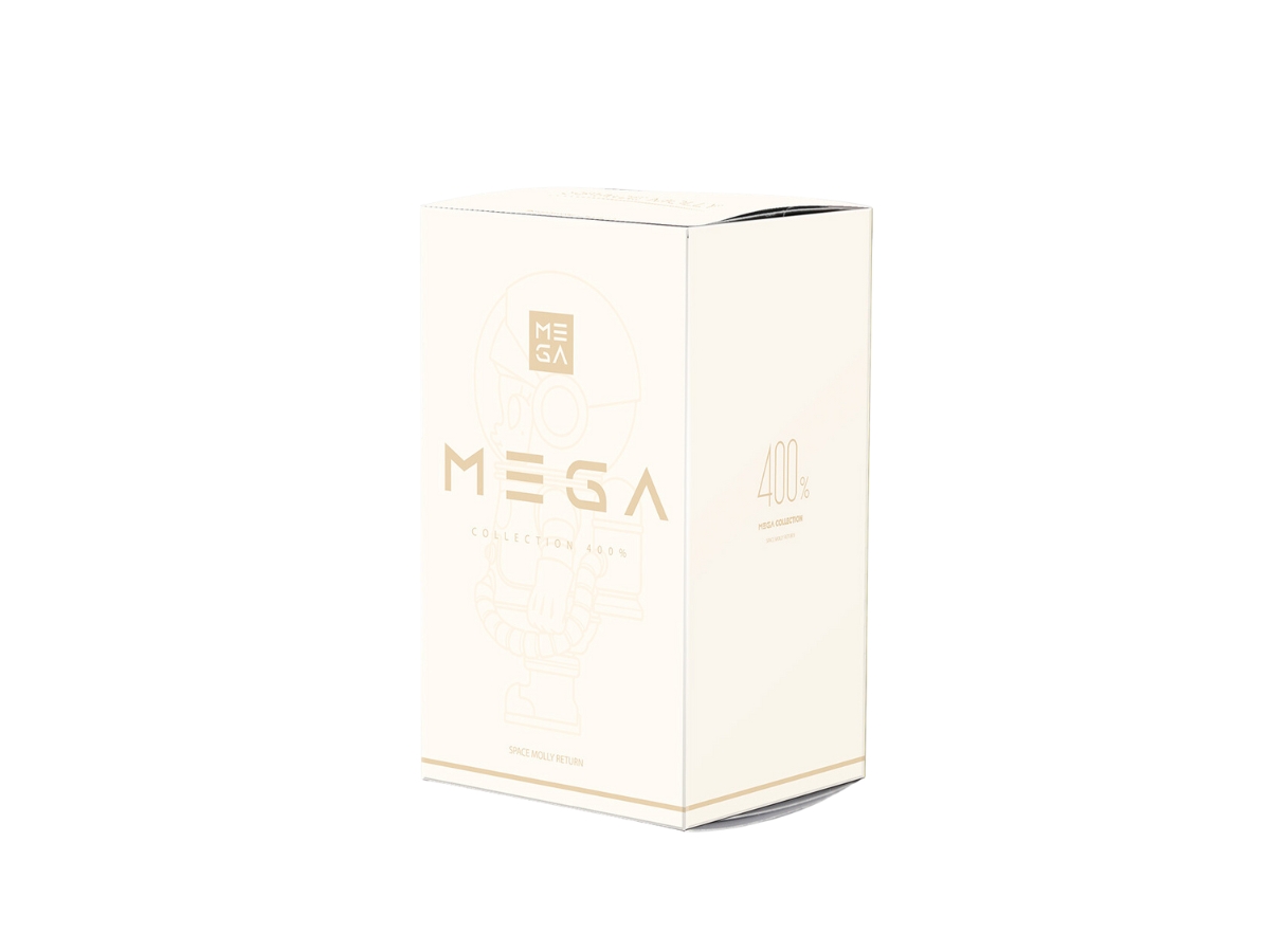 Pop Mart Mega Space Molly Soft Drinks Series 400% Single Box