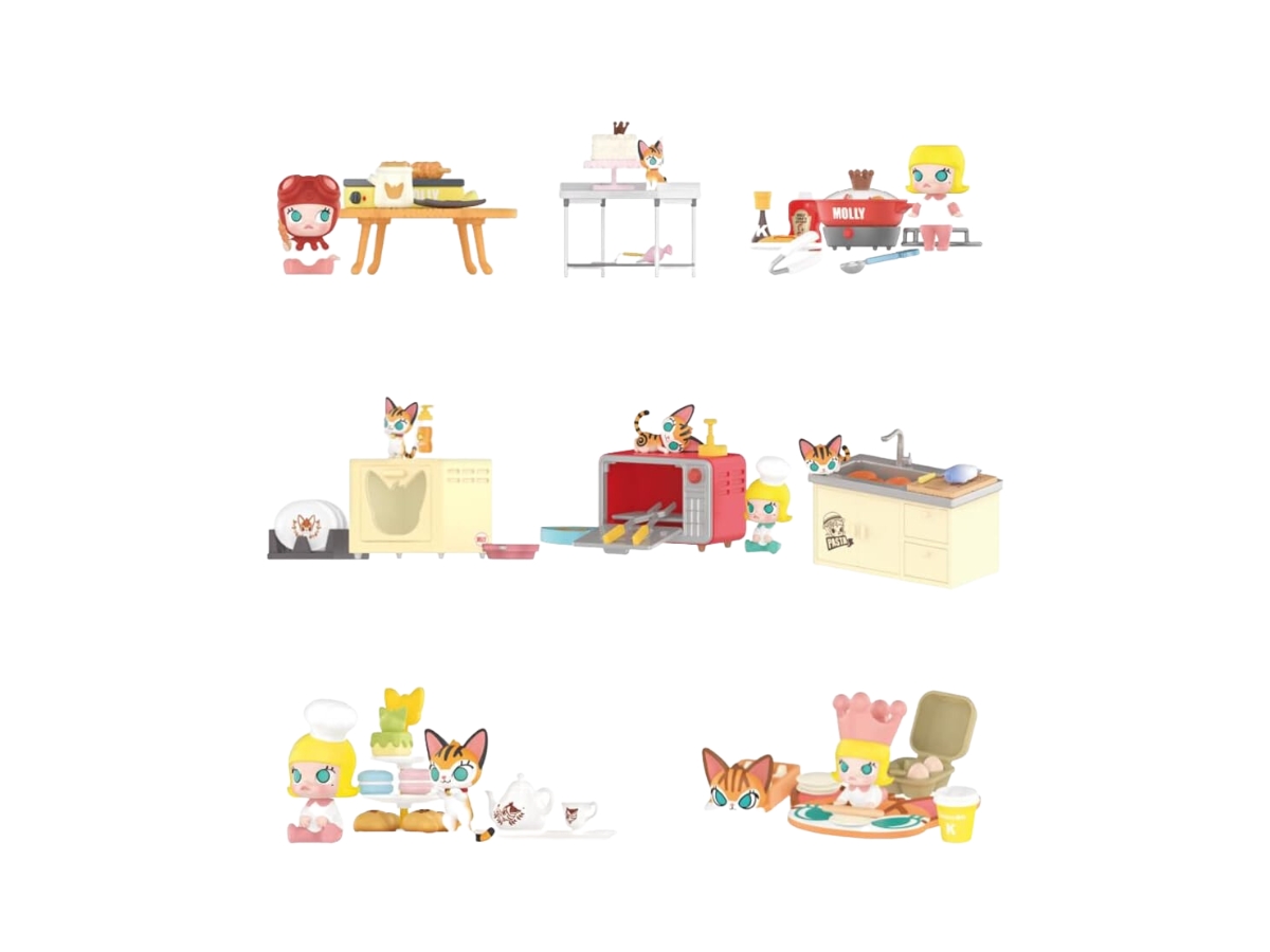 Pop Mart Molly Cooking Series Prop Single Box | SASOM