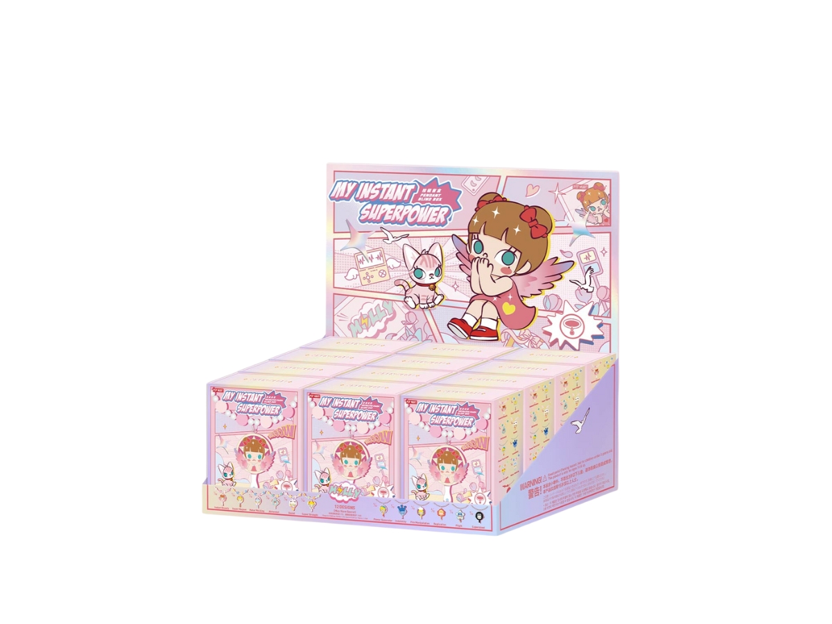 Pop Mart Molly My Instant Superpower Series-Decorative Charm Blind Box ...