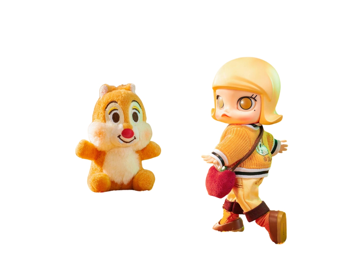 Pop Mart Molly x Chip'n Dale BJD Doll Toy Whole Set | SASOM