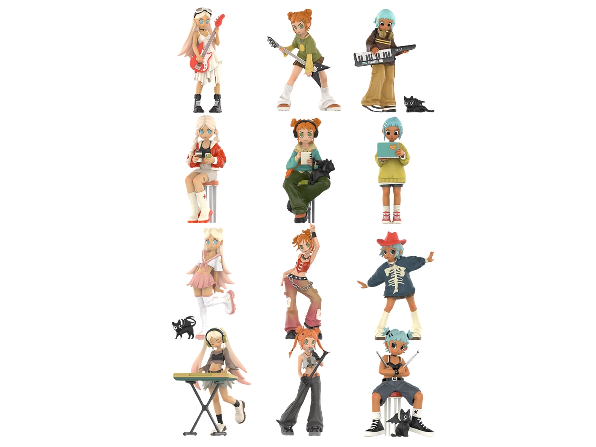 Pop Mart Peach Riot Rise Up Series Figures Whole Set | SASOM