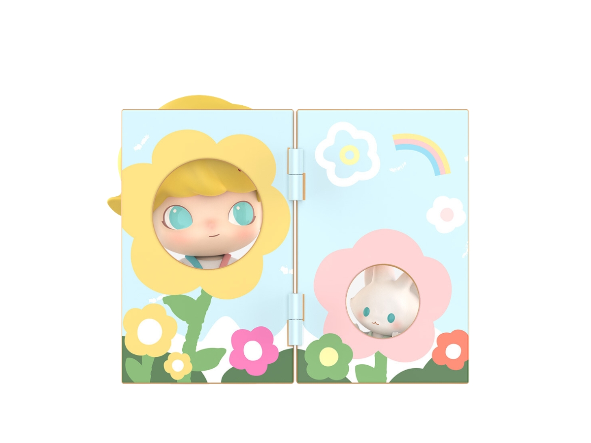 (เช็คการ์ด) Pop Mart Photo Prop Wall (DIMOO Dating Series) Secret