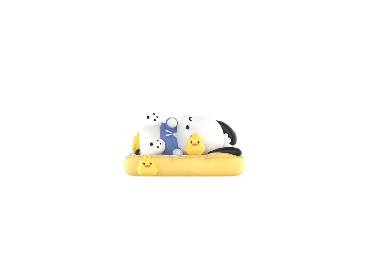 (เช็คการ์ด) Pop Mart Pochacco (Sanrio Characters Fall Asleep series)