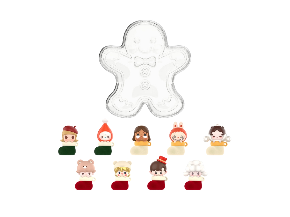 Pop Mart POP BEAN Christmas Sock Series Box Set | ของแท้