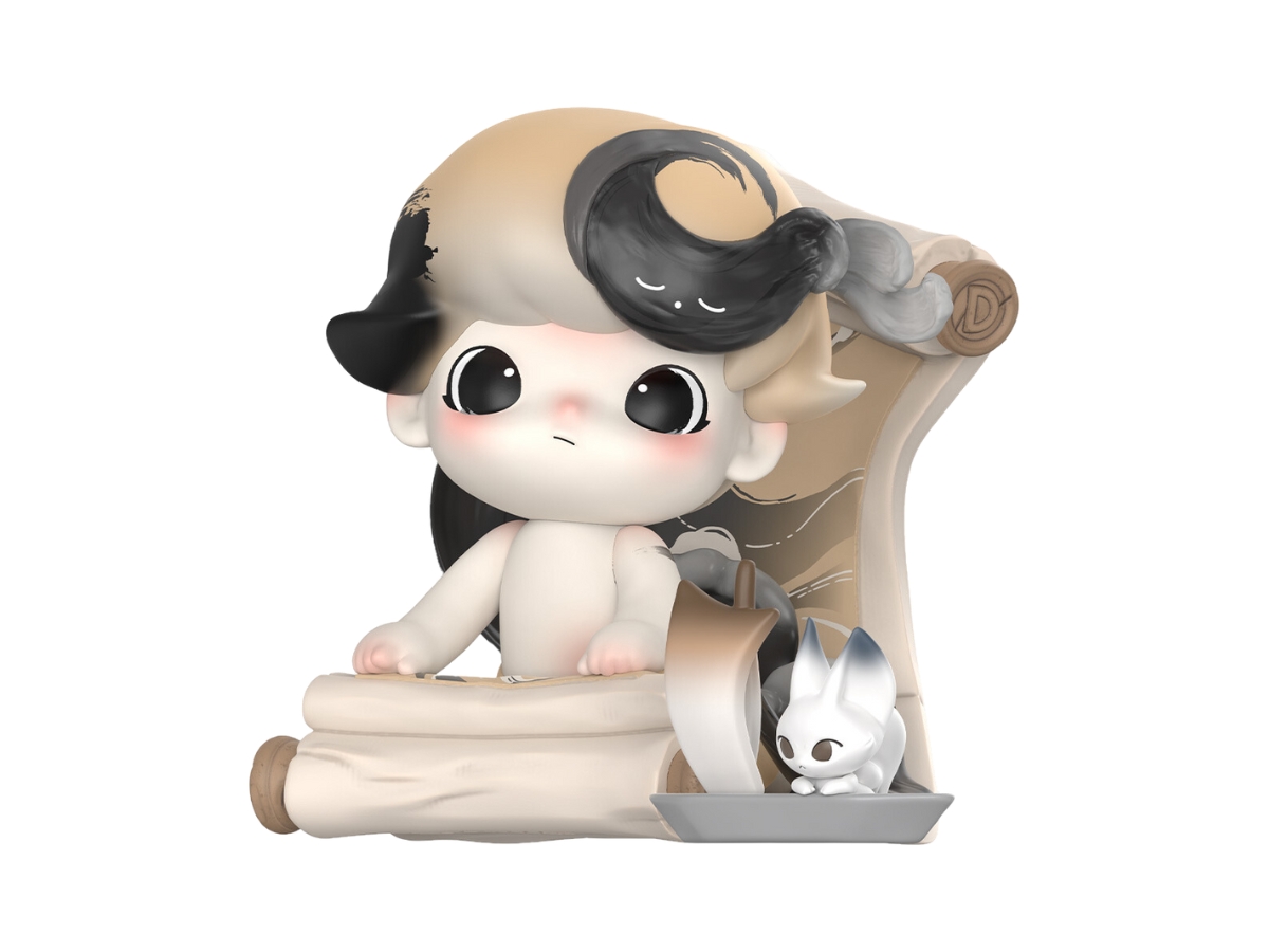 (เช็คการ์ด) Pop Mart River Scroll (DIMOO Stories in the Cup Series Figures)