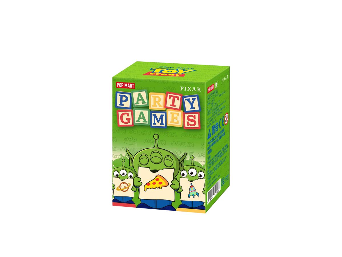 (เช็คการ์ด) Pop Mart Rocket Rock (Pixar Alien Party Games Series Scene ...