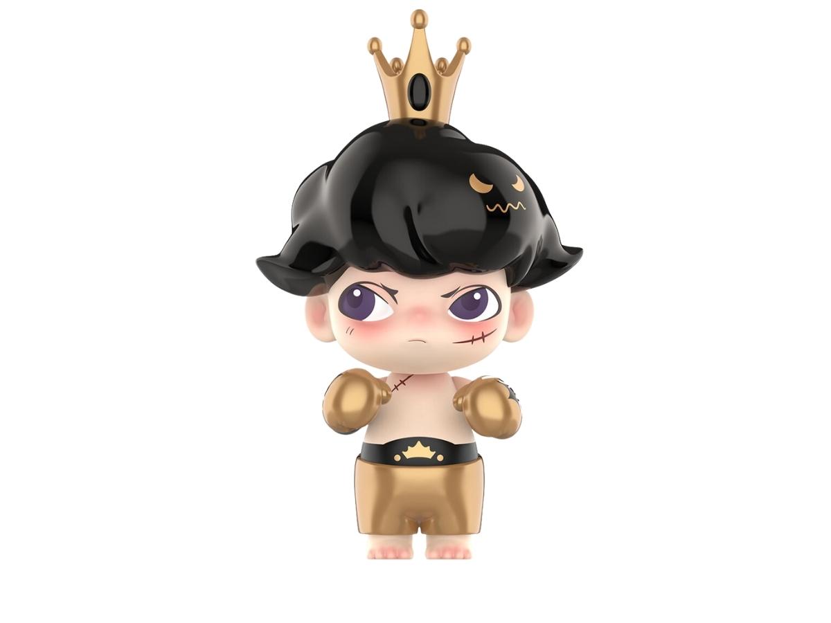 (เช็คการ์ด) Pop Mart Rocky Overlord (Dimoo Retro Series)