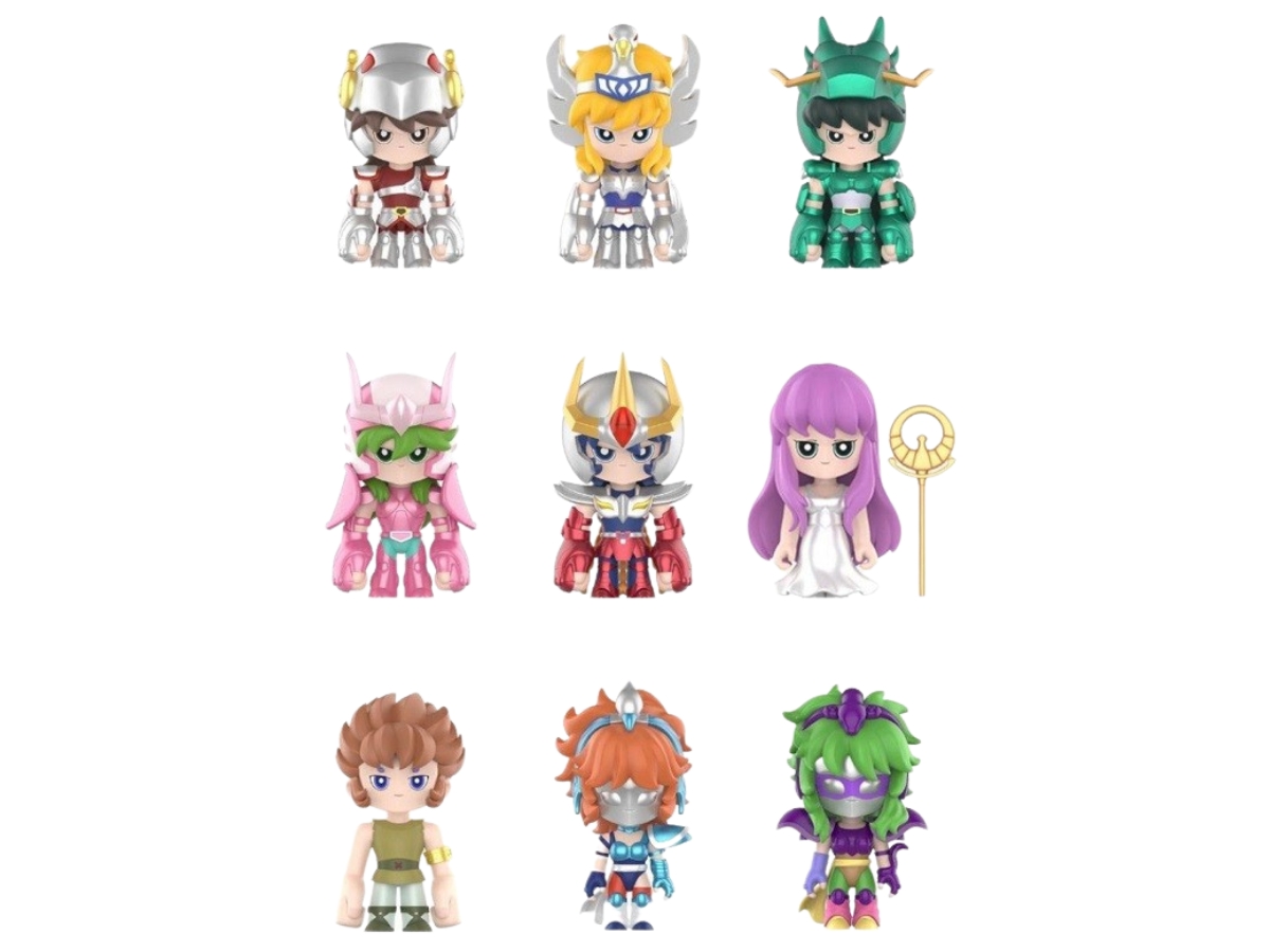 Pop Mart Saint Seiya Knights Of The Zodiac Series Blind Box Figure ...