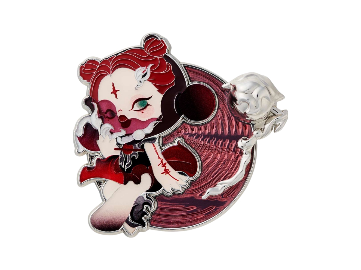 (เช็คการ์ด) Pop Mart SKULLPANDA The Anger (The Sound Series-Fridge ...