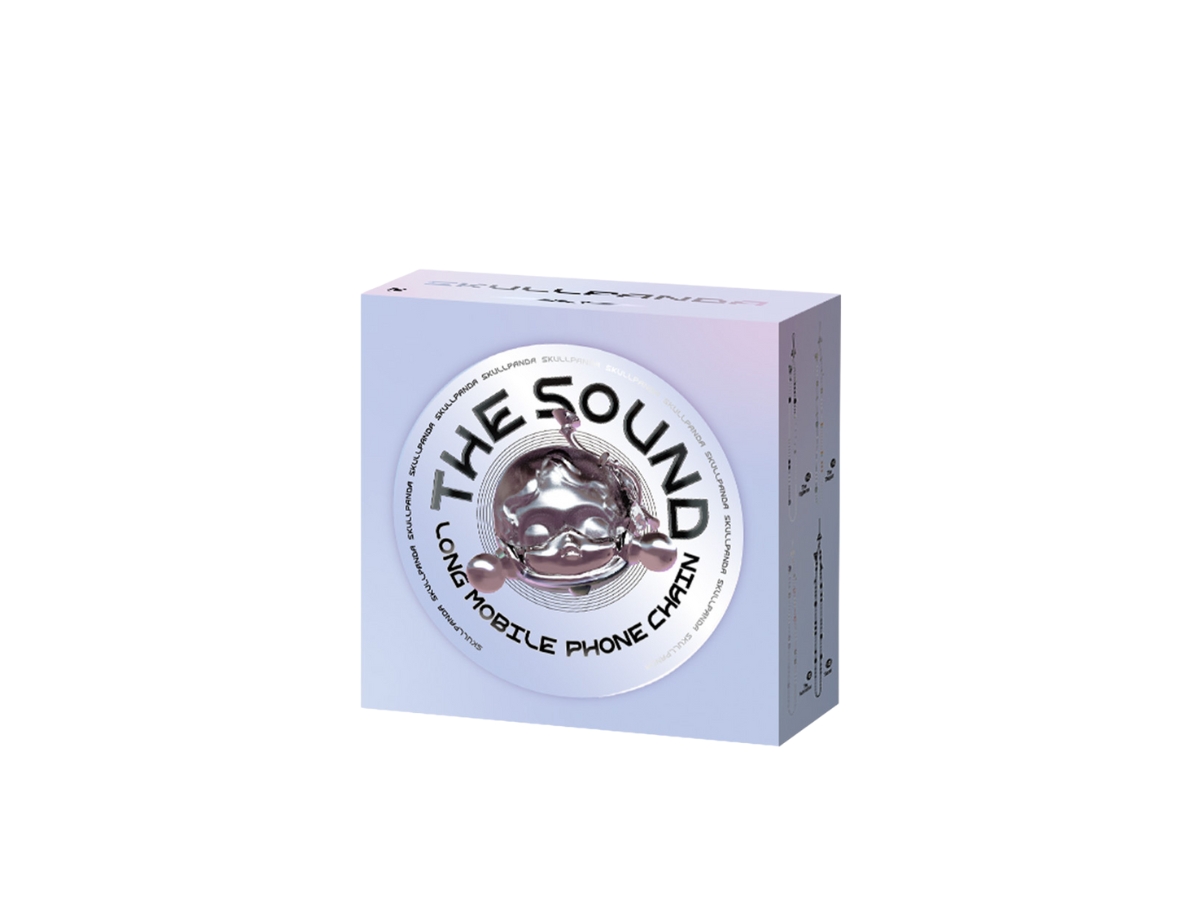 Pop Mart Skullpanda The Sound Series Long Mobile Phone Chain Single Box