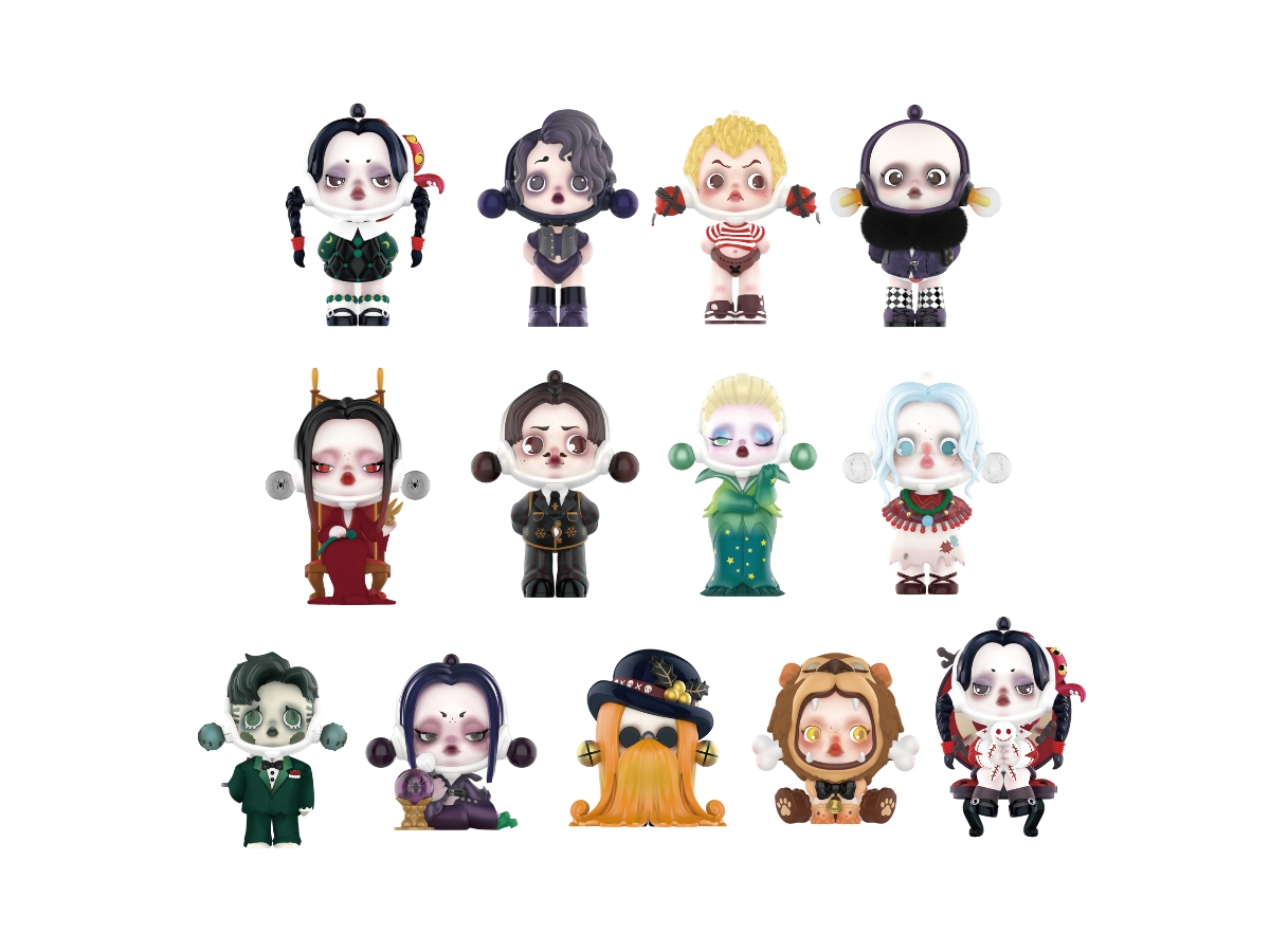 Pop Mart Skullpanda X The Addams Family Series Single Box