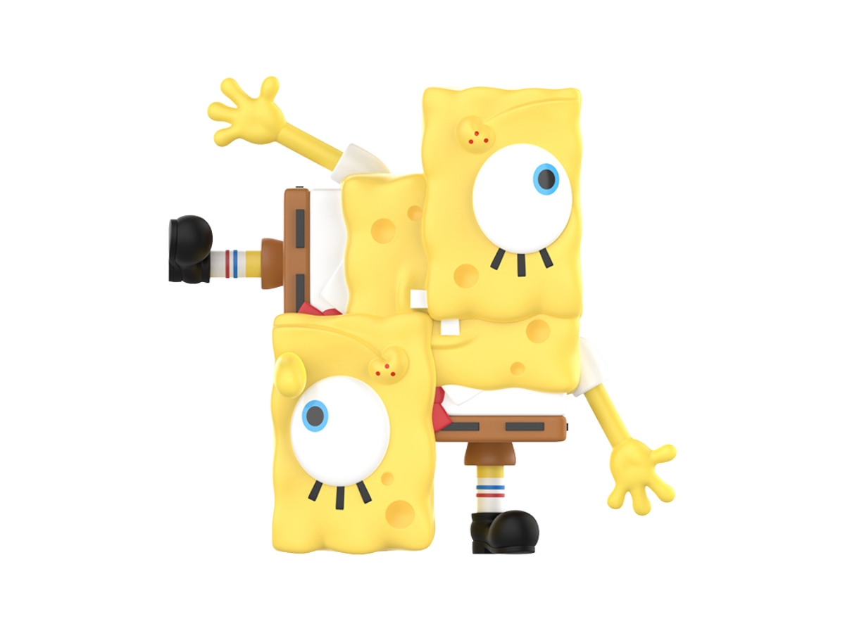 (เช็คการ์ด) Pop Mart Split (SpongeBob SquarePants Daily Quirks Series ...