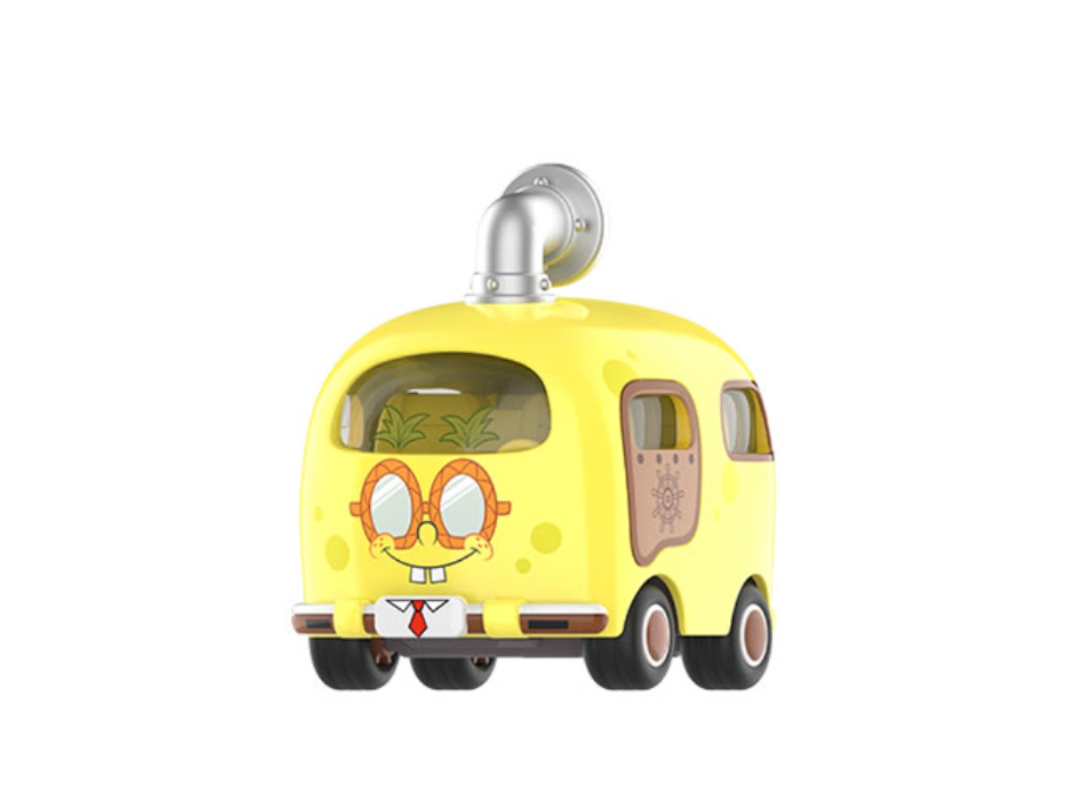 (เช็คการ์ด) Pop Mart SpongeBob Van (SpongeBob Sightseeing Car Series ...