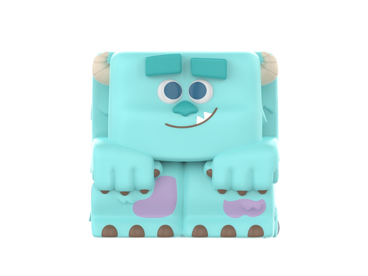 (เช็คการ์ด) Pop Mart Sulley (Disney/Pixar Pop Cube-3 Series Figures)