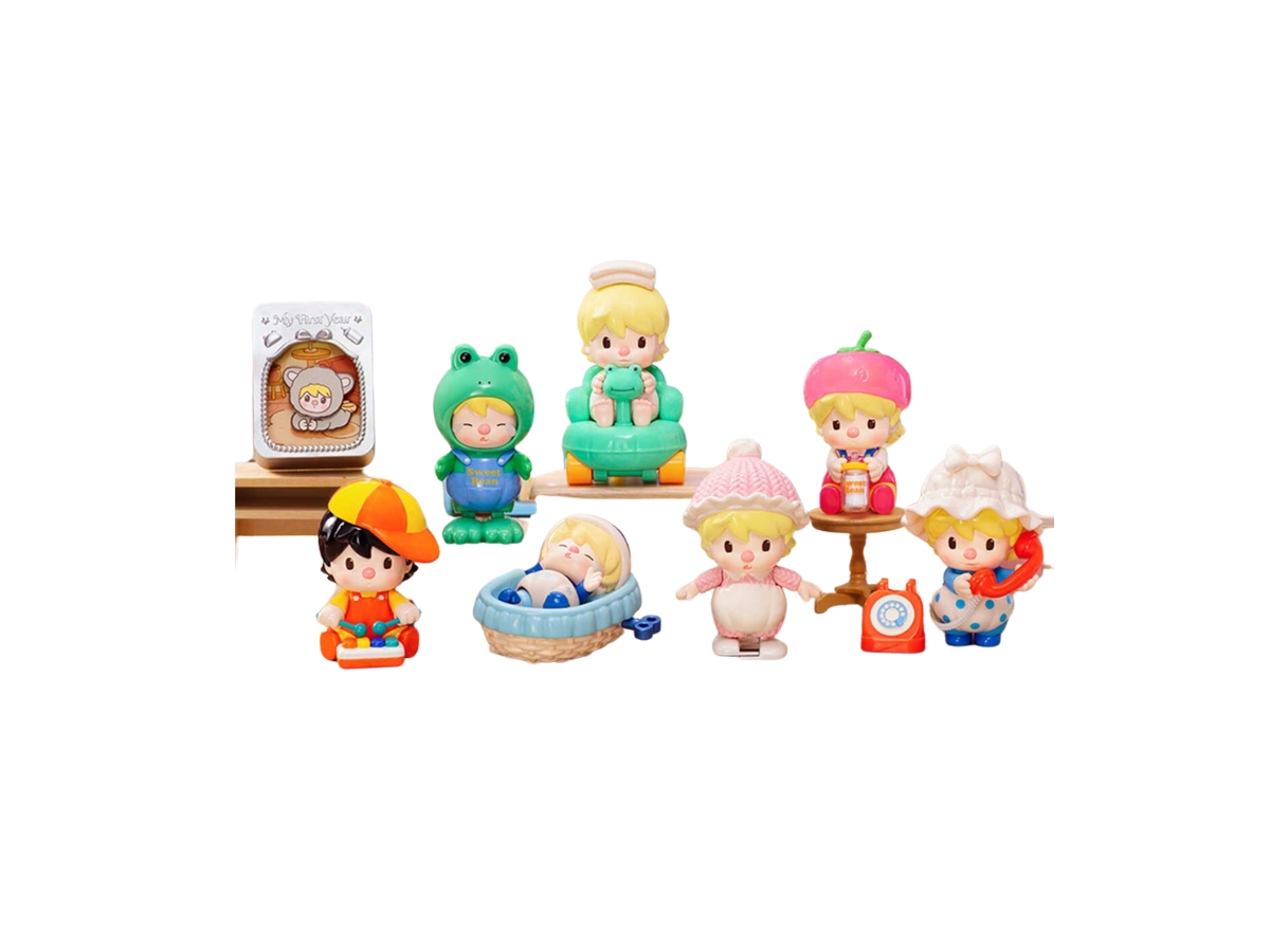 Pop Mart Sweet Bean Growth Illustration Series Figures Single Box