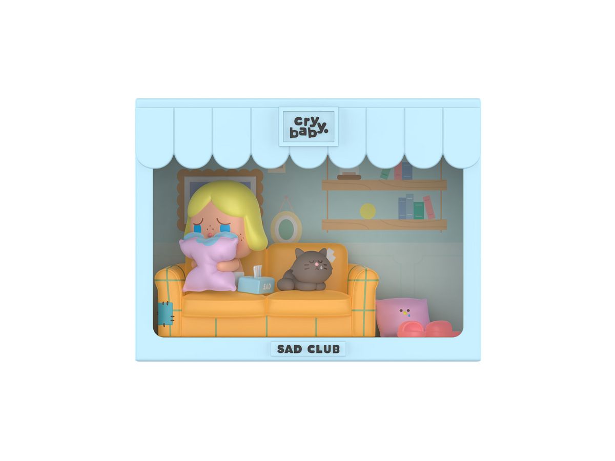 (เช็คการ์ด) Pop Mart Teardrops On The Pillow (CRYBABY Sad Club Series ...