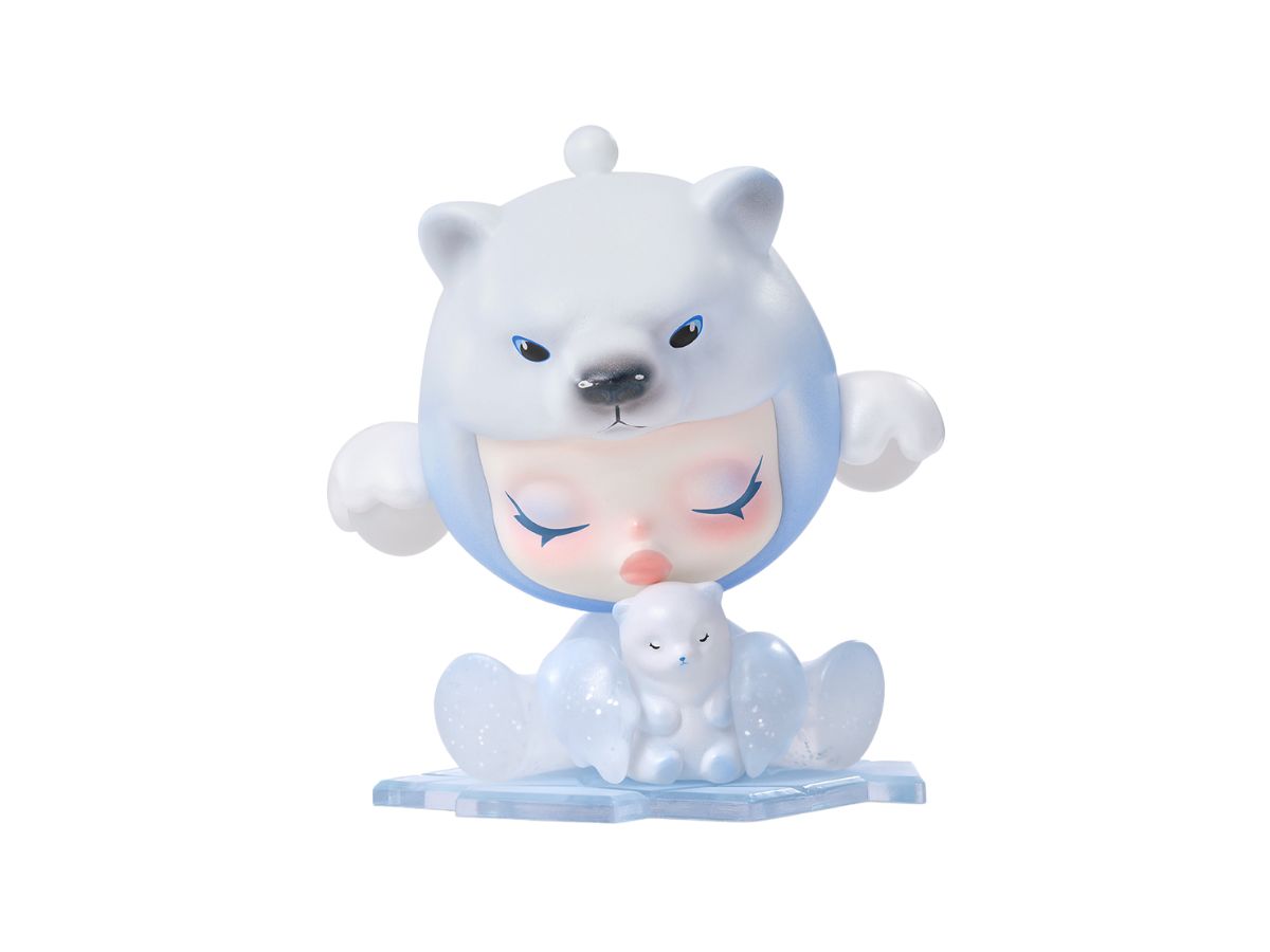 (เช็คการ์ด) Pop Mart The Polar Bear (Skullpanda The Mare Of Animals Series)