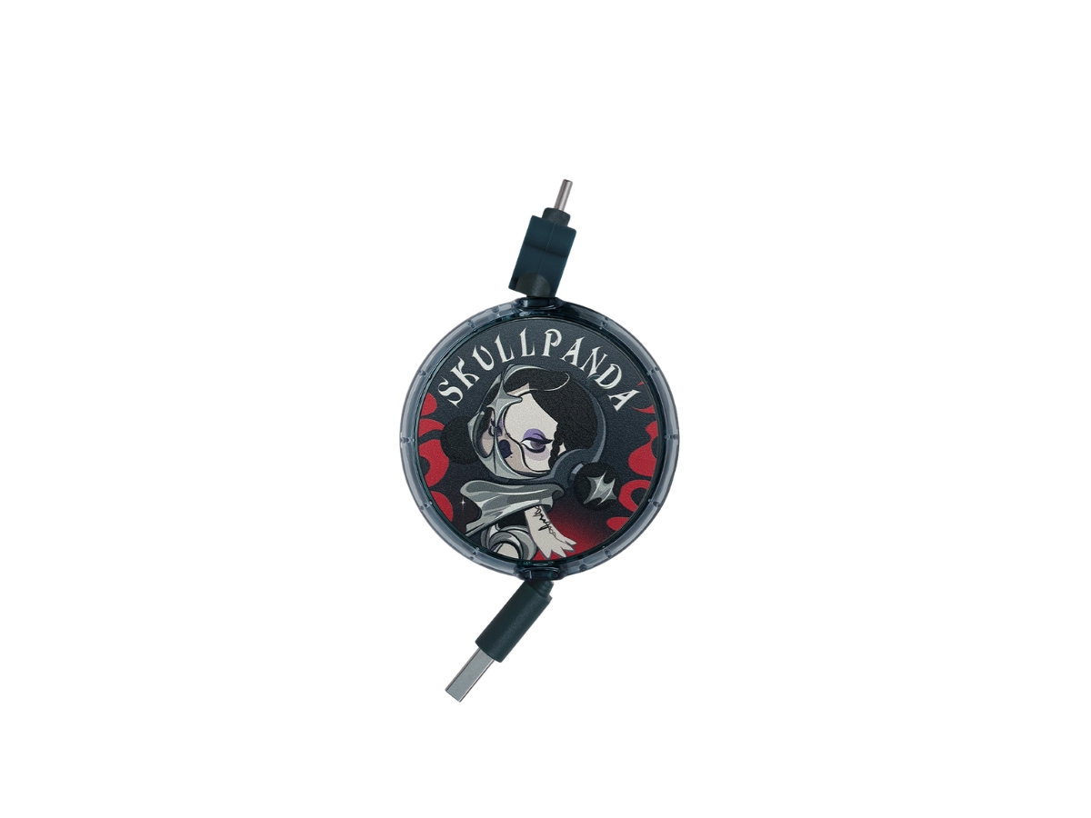 (เช็คการ์ด) Pop Mart The Vigilance (SKULLPANDA The Sound Series-Cable ...