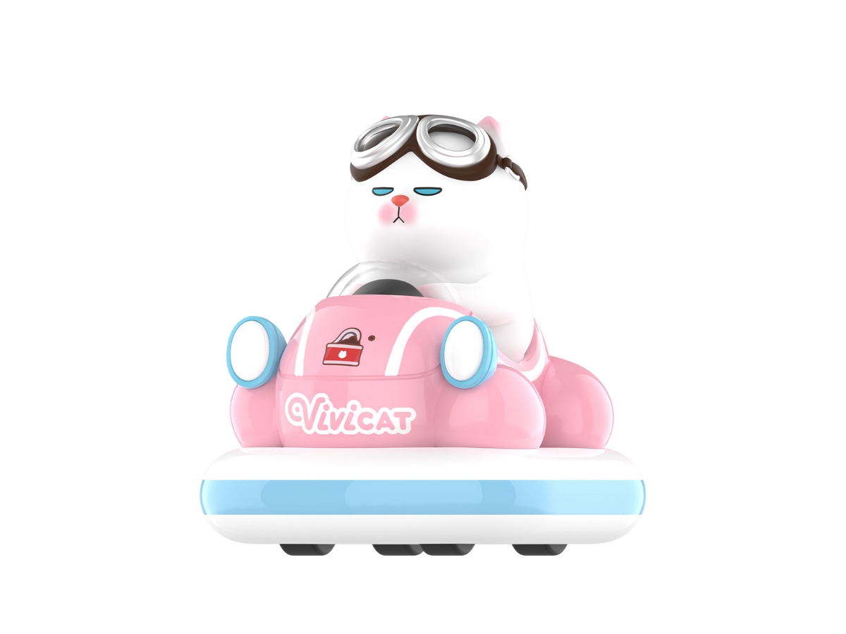 (เช็คการ์ด) Pop Mart ViViCat (Pop Car Bumper Car Series)