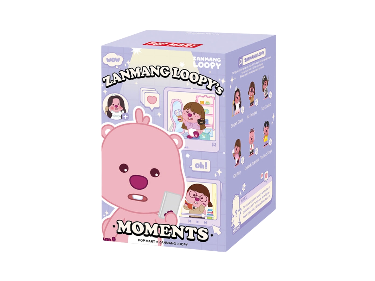Pop Mart ZANMANG LOOPY’s Moments Series Figures Single Box