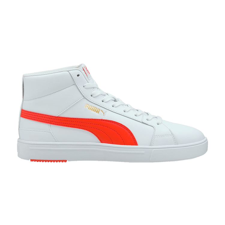PUMA Serve Pro Lite Mid 'White High Risk Red' | SASOM